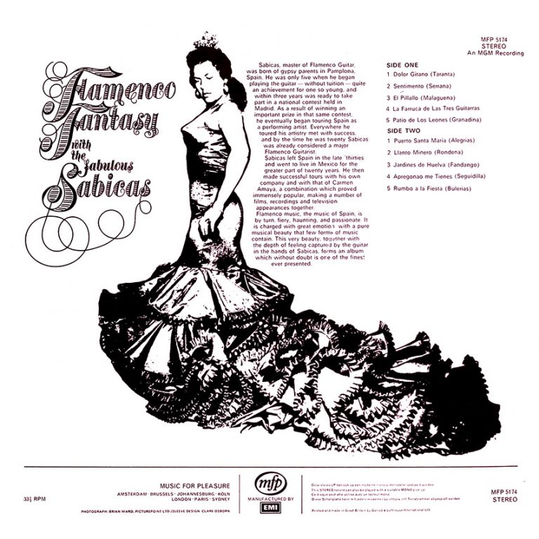 The Fabulous Sabicas - Flamenco Fantasy - Cover Heaven
