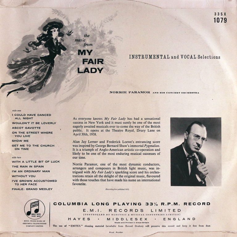 Norrie Paramor - My Fair Lady - Cover Heaven