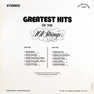 101 Strings - Greatest Hits - Cover Heaven