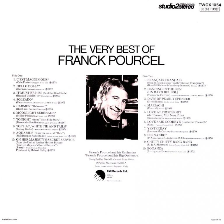 The Very Best of Franck Pourcel - Cover Heaven