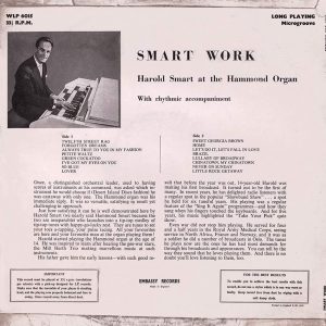 Harold Smart - Smart Work - Cover Heaven