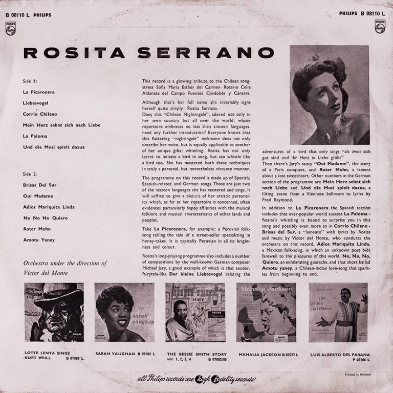 Rosita Serrano - Cover Heaven